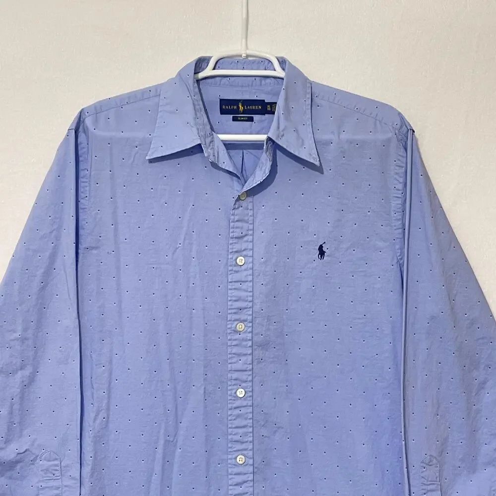 Ralph Lauren | Shirts | Ralph Lauren Button Down Shirt Mens Xl Slim Fit ...